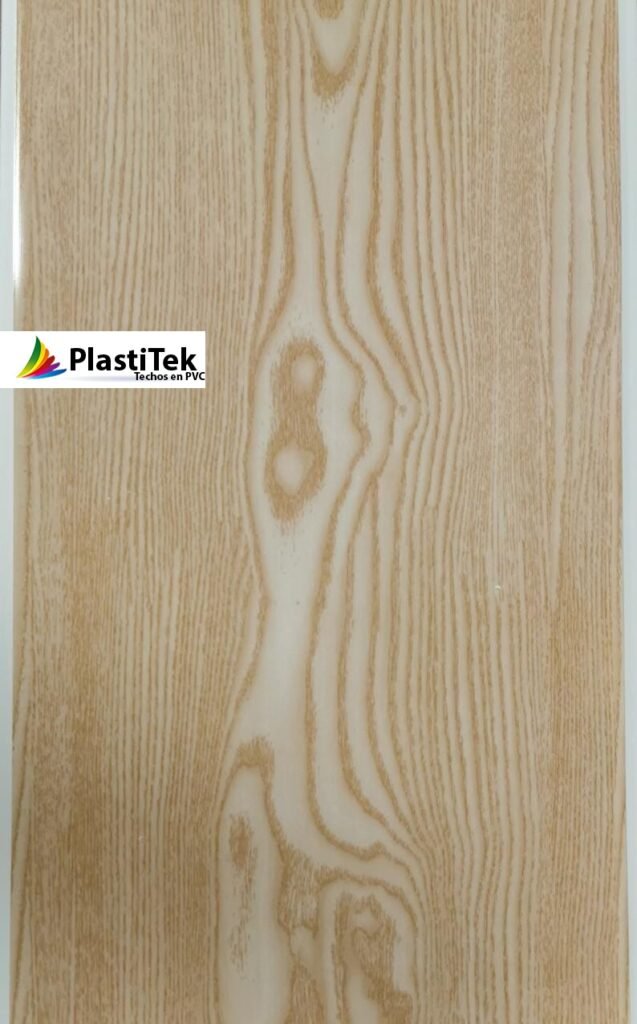 Tablilla en PVC champaña cielo raso en PVC 7 mm